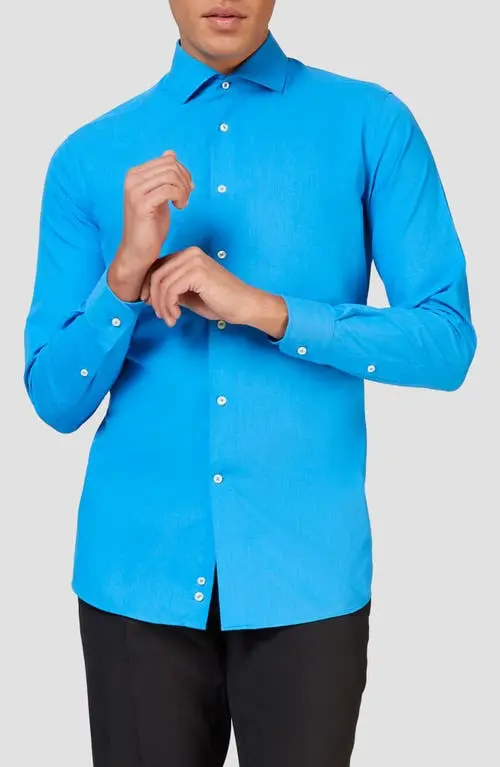 Opposuits Steel Button-up Shirt - Blue