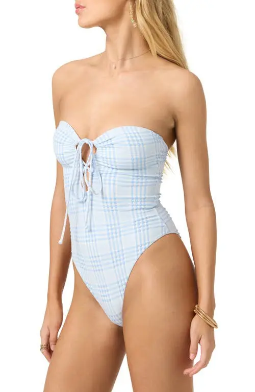 O'Neill Plaid One-piece Swimsuit