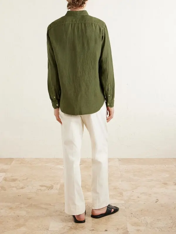 Boglioli Linen Shirt - Green