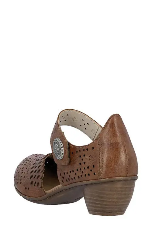 RIEKER Mirjam D'orsay Pump - Cuoio