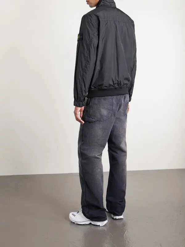 Stone Island Logo-appliquéd Shell Jacket