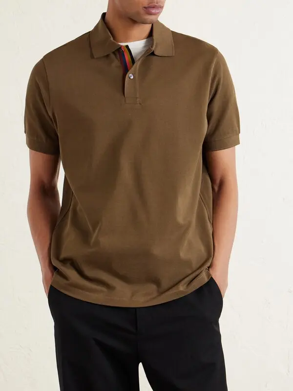Paul Smith Cotton-piqué Polo Shirt