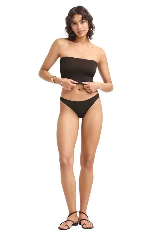 Vitamin A® Nala Bandeau Tankini Top - Deep Earth