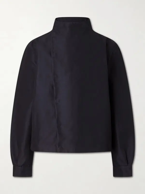 Rick Owens Cotton-blend Canvas Jacket - Black