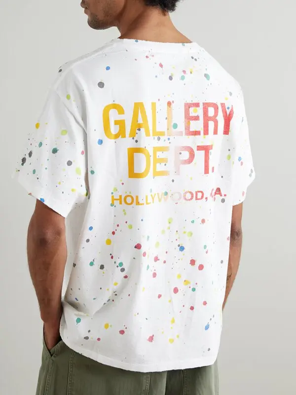 GALLERY DEPT. Le Pop Logo-print T-shirt - White