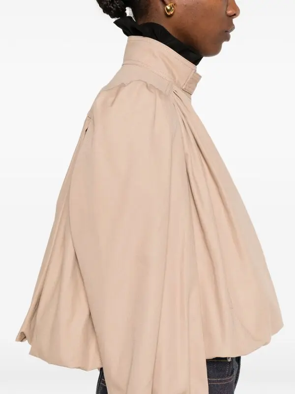 Chloé Cotton Blouson Jacket - Beige