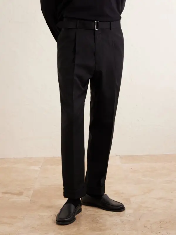 Officine Générale Hugo Straight-leg Virgin Wool Suit Trousers
