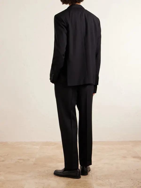 Officine Générale Hugo Straight-leg Virgin Wool Suit Trousers