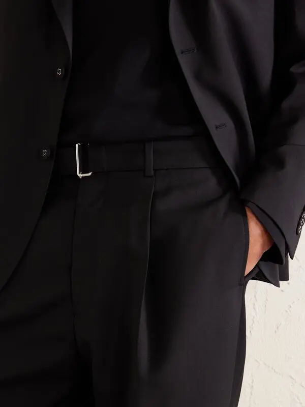 Officine Générale Hugo Straight-leg Virgin Wool Suit Trousers