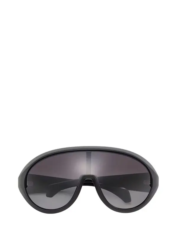 MONCLER + RICK OWENS Contrast Oval Sunglasses