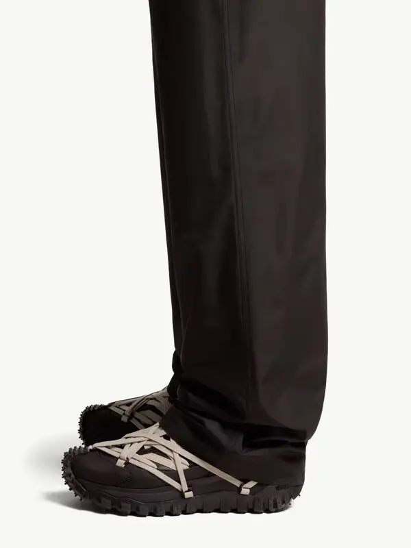 MONCLER + RICK OWENS Straight Leg Taffeta Trousers