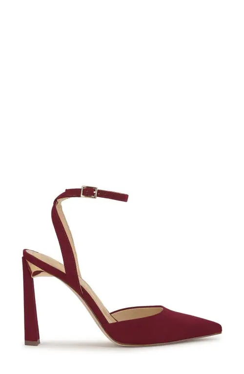 Jessica Simpson Ocanna Ankle Strap Pointed Toe Pumps - Granada