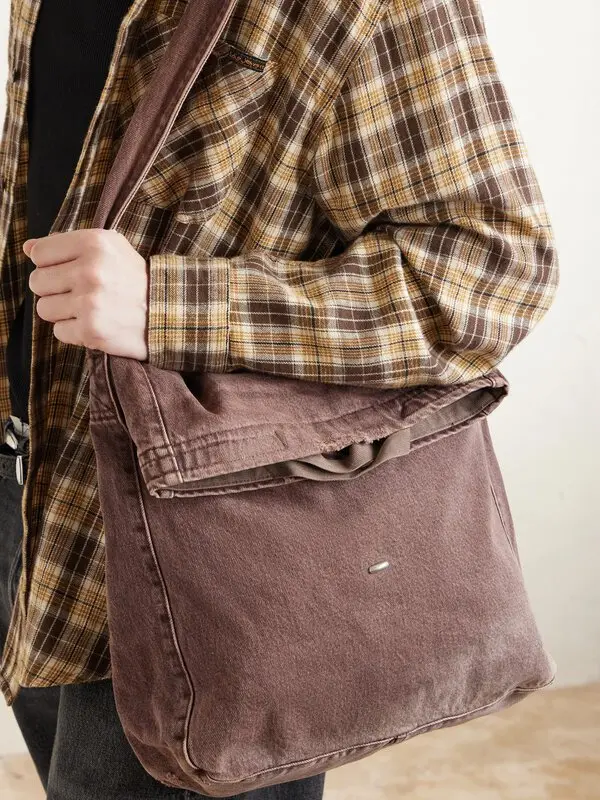 Our Legacy Denim Messenger Bag