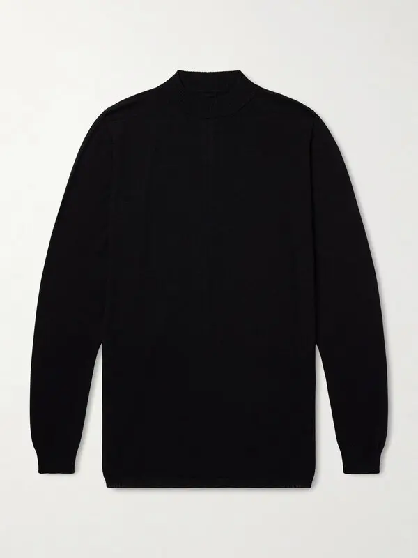 Rick Owens Level Lupetto Cashmere Sweater