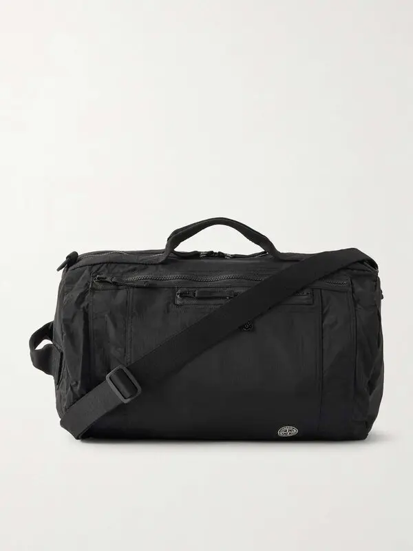 Stone Island Logo-appliquéd Nylon Duffle Bag