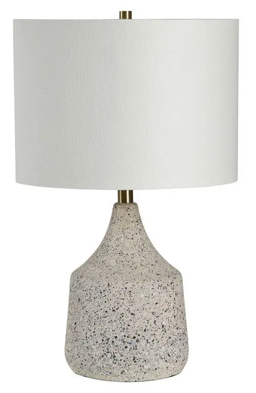 RENWIL Longmore Speckled Cement Table Lamp - No Color