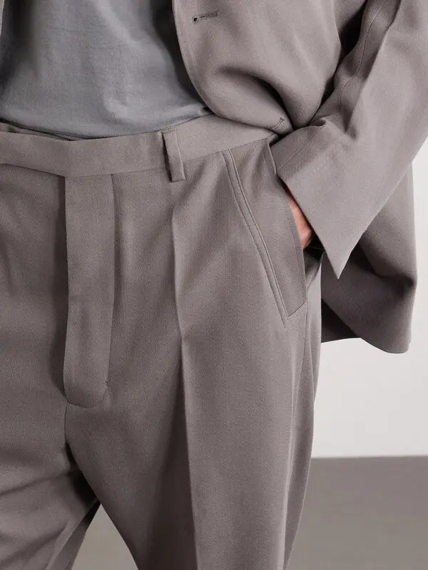 Rick Owens Straight-leg Wool Trousers