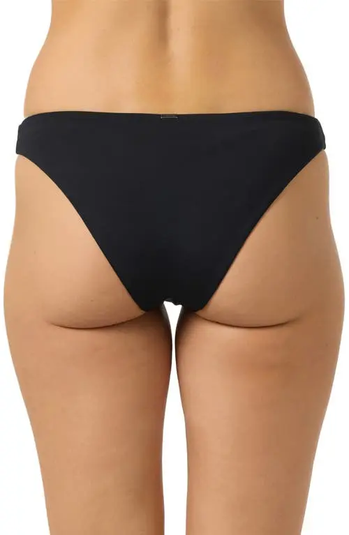 O'Neill Rockley Saltwater Solids Bikini Bottoms - Black