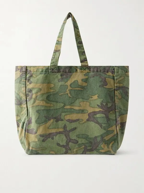 Needles Reversible Camouflage-print Cotton-twill Tote Bag - Green