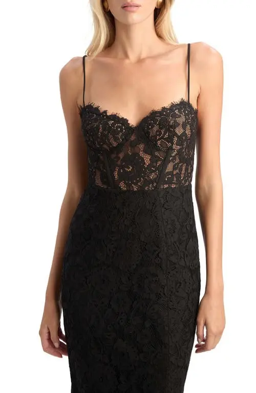 Bardot Blaine Lace Midi Dress