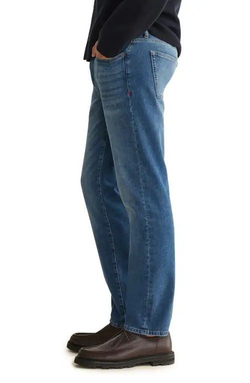 Warp + Weft Ord Straight Leg Knit Jeans