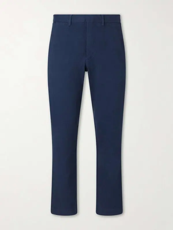 Polo Ralph Lauren Straight-leg Cotton-blend Twill Trousers