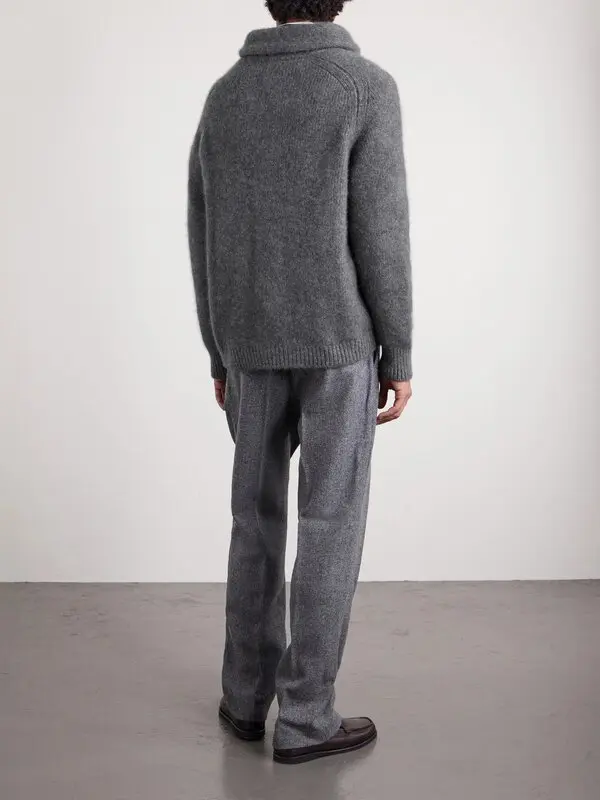 UMIT BENAN Montana Cashmere And Silk-blend Cardigan