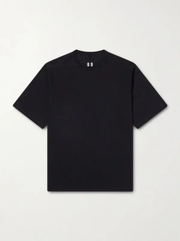 Rick Owens Cotton-jersey T-shirt - Black