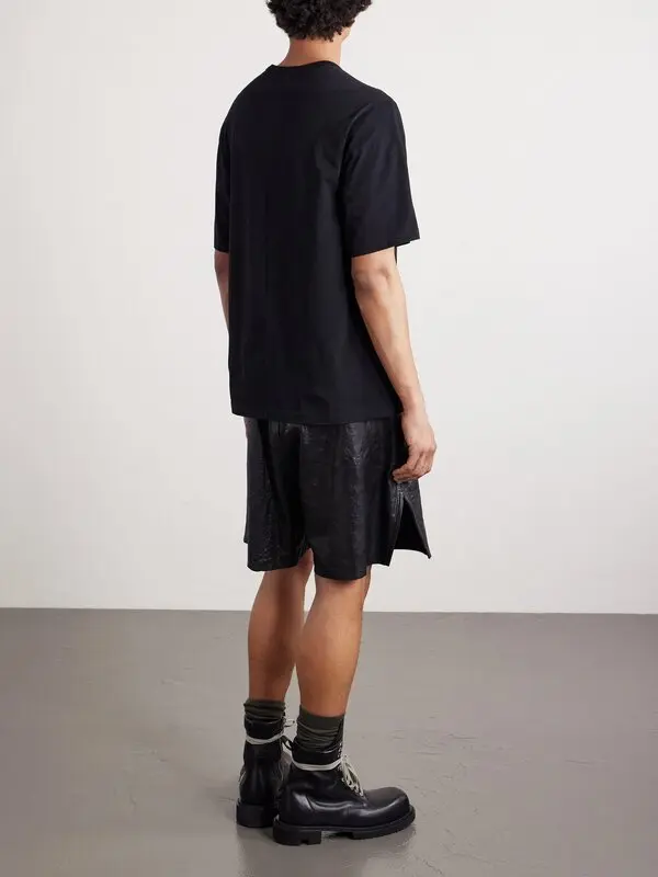 Rick Owens Cotton-jersey T-shirt - Black
