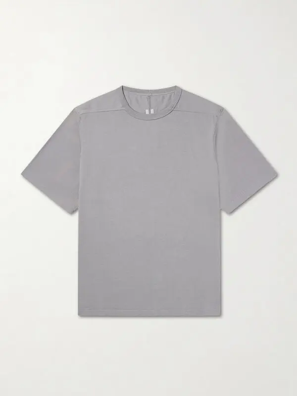 Rick Owens Cotton-jersey T-shirt - Gray