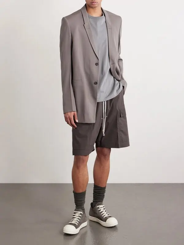 Rick Owens Cotton-jersey T-shirt - Gray