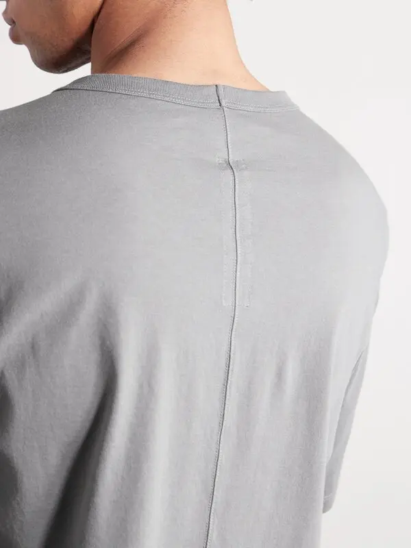 Rick Owens Cotton-jersey T-shirt - Gray