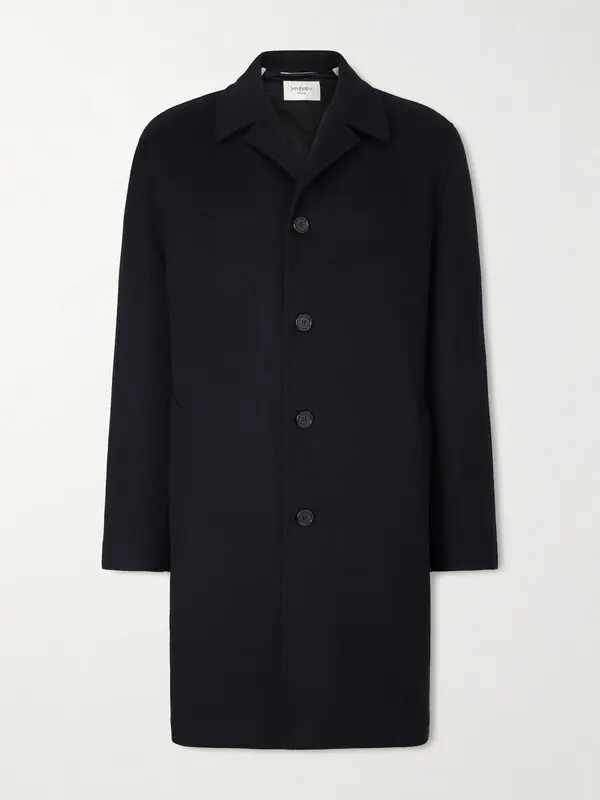 Saint Laurent Knee-length Cashmere Coat