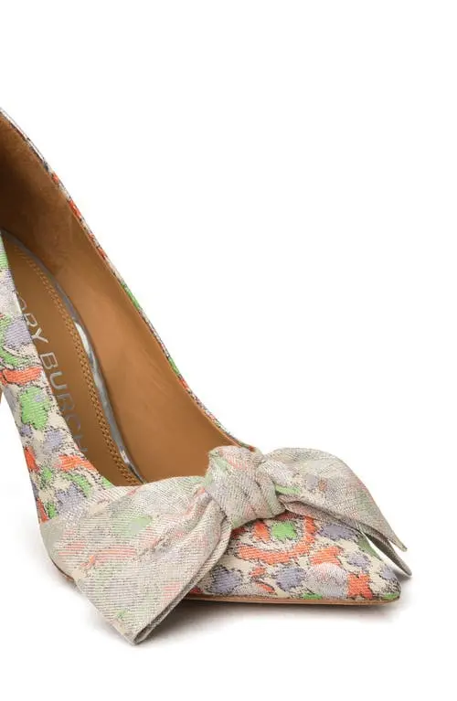 Tory Burch Jacquard Bow Pumps
