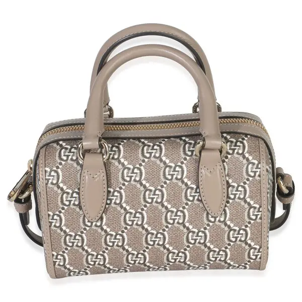 Gucci Ophidia Super Bowler Bag - Beige