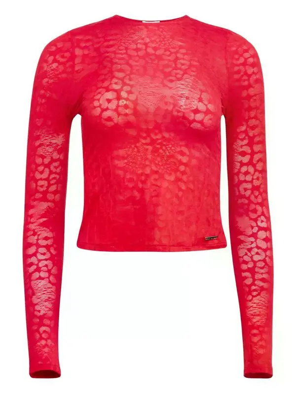 Fleur Du Mal Butter Long-sleeve Top