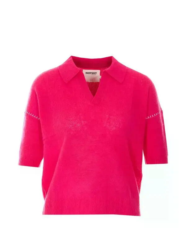 NOT SHY Cashmere Polo Shirt
