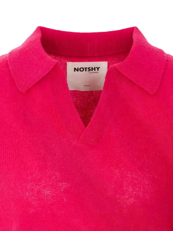 NOT SHY Cashmere Polo Shirt