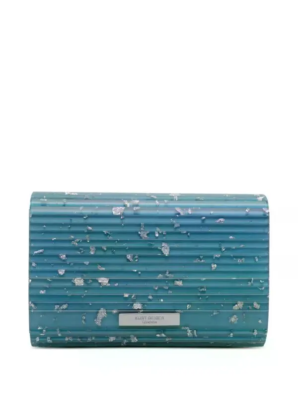 Kurt Geiger Party Eagle Clutch - Blue