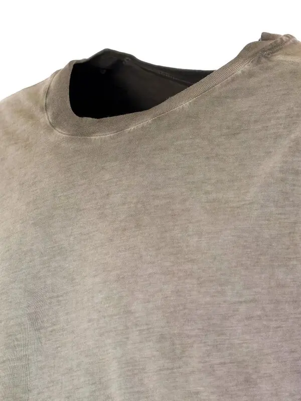 THOM KROM Cotton-blend T-shirt - Neutrals