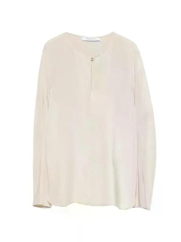 Max Mara Long-sleeve Blouse - Neutrals