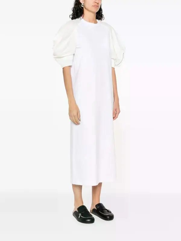 Sacai Poplin Midi Dress