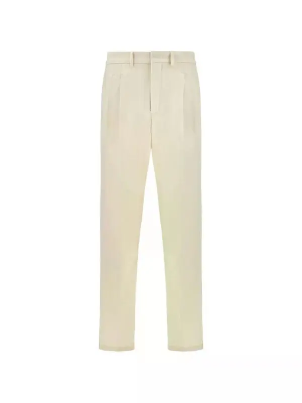 Paul & Shark Double Pleat Trousers With Logo Detail
