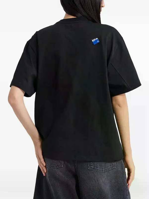 ADER ERROR Short-sleeve Patch-detail T-shirt - Black