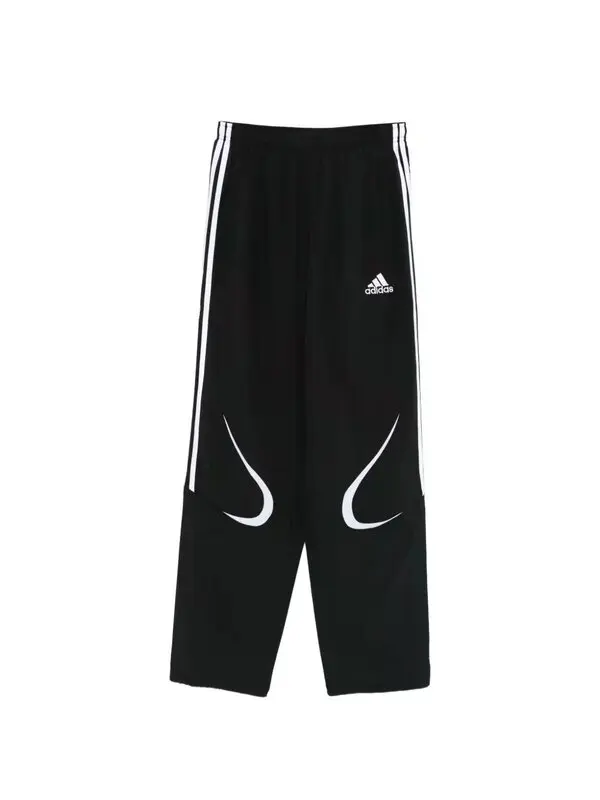 Adidas Teamgeist Adicolor Logo-detail Track Pants - Black
