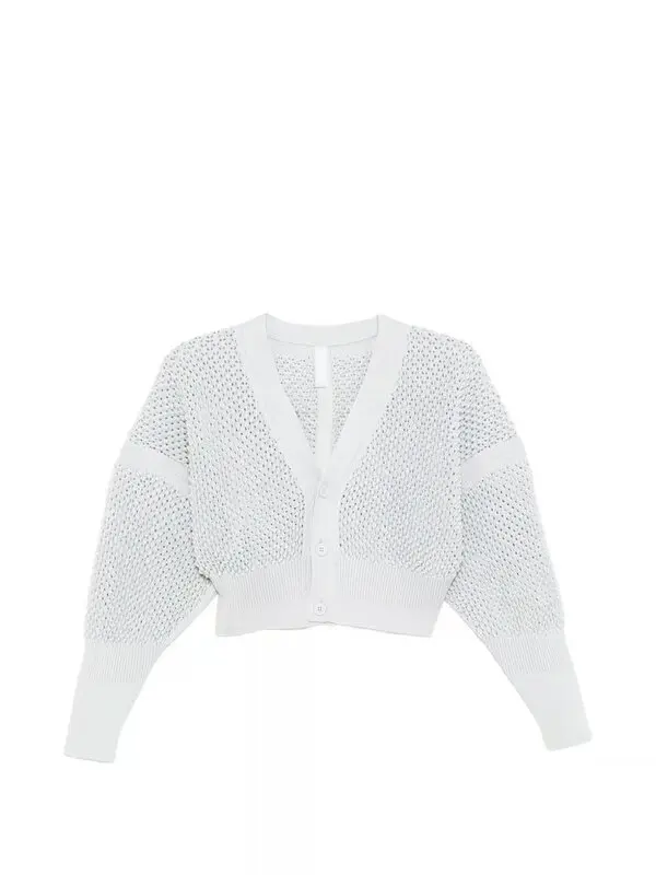 CFCL Lattice Cropped Cardigan