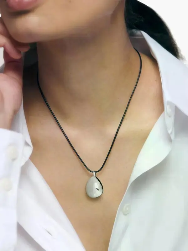 Monica Vinader Deia Pebble Pendant Necklace