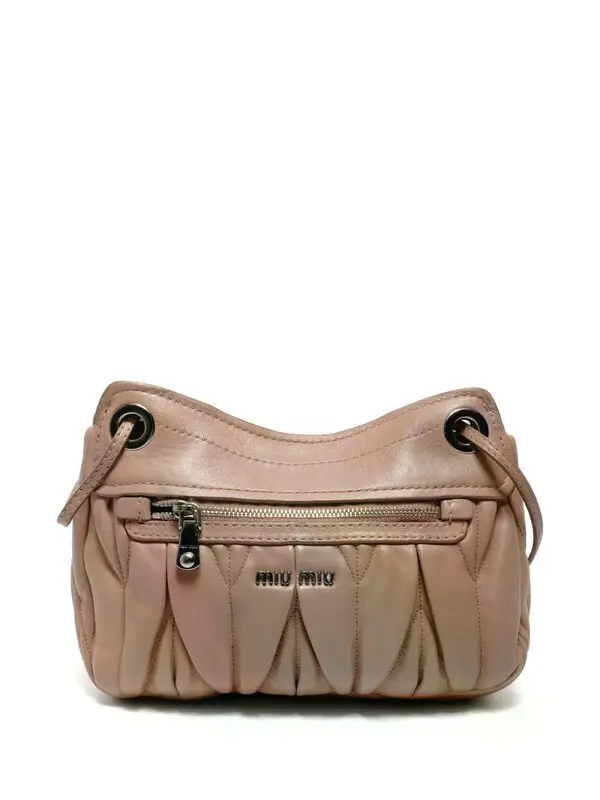 Miu Miu Logo-detail Shoulder Bag