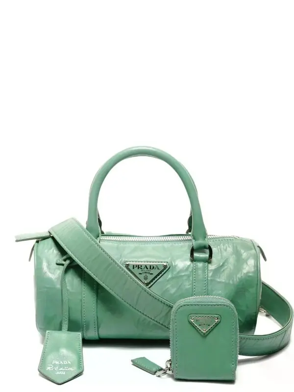 Prada Mini Boston Tote Bag