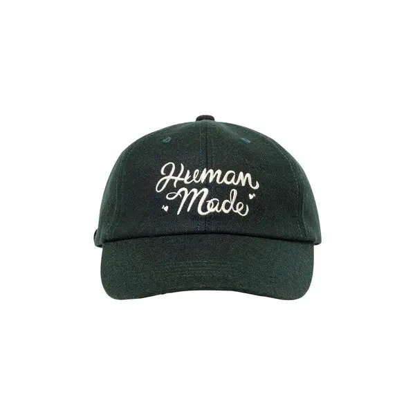 HUMAN MADE 6 Panel Wool Cap - Green